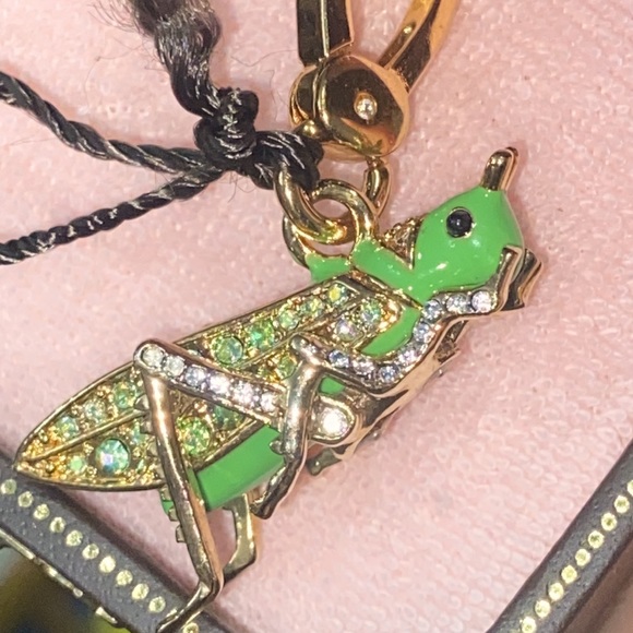Juicy Couture | Jewelry | Rare Y2k Juicy Couture Grasshopper Cricket ...